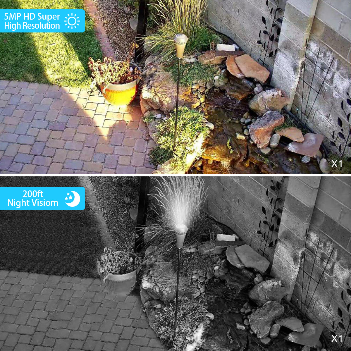 JideTech Wireless 5MP 20X Zoom PTZ IP Security Camera (P2-20X-5MPW)