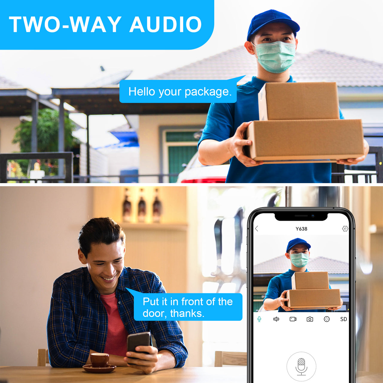 JideTech 8MP 30X Zoom Absolute Positioning PTZ Security Camera(P22-30X